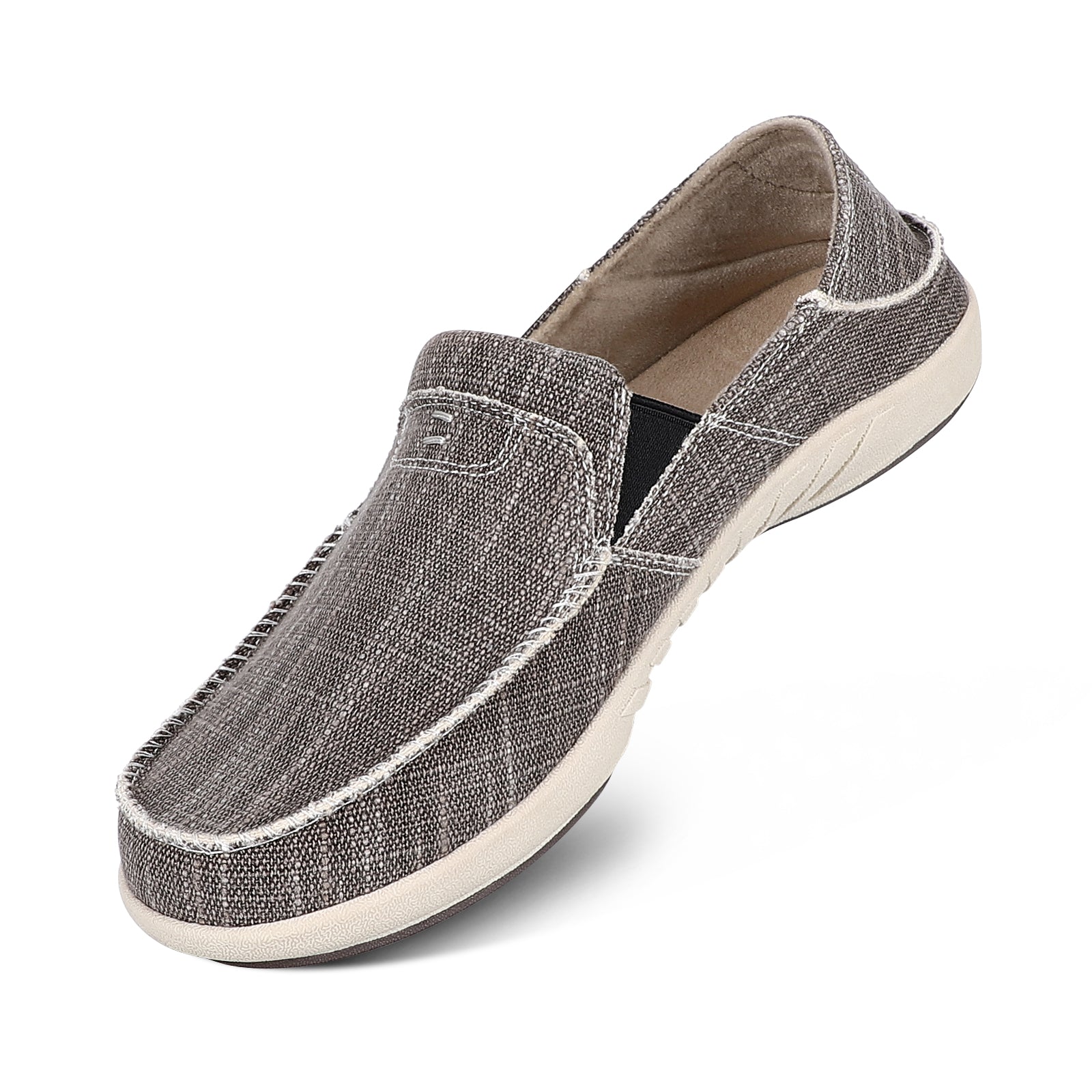 Men's Canvas Plantar Fasciitis Shoes with Arch Support Orthotics – GECKOMAN